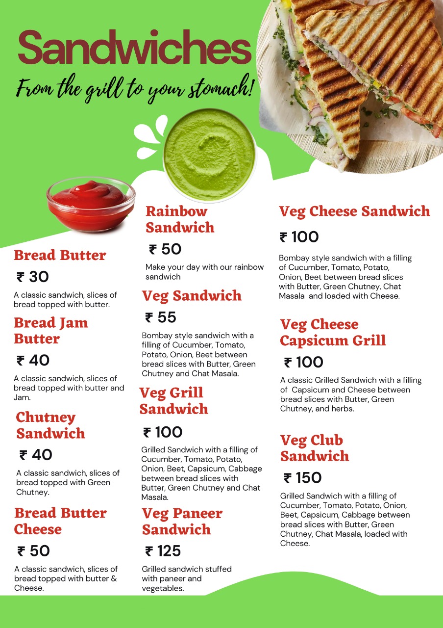 Menu – The Trans Cafe